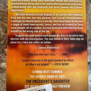 James Patterson | Other | James Patterson Novels One From The Texas ...